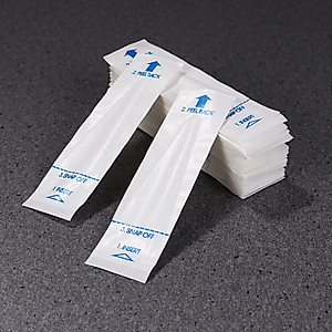 300pcs Disposable Probe Covers for Digital Sleeves Safe PE Universal Electronic Caser for Accurate Sanitary Oral Ear Underarm Recta Thermometer Reading(White)