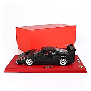 HINDKA Scale Models for Ferrari Ferrari F40 Competizione 1989 Black Resin Model Collection 1 18 Mini Vehicles