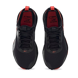 Reebok Women's HIIT Tr 2.0 Cross Trainer (Core Black/Pure Grey/Dynasty Red, us_Footwear_Size_System, Adult, Women, Numeric, Medium, Numeric_6_Point_5), 6.5