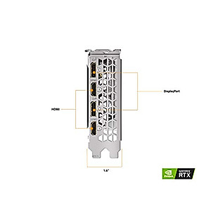 GIGABYTE GeForce RTX 3060 Vision OC 12G Graphics Card, 3X WINDFORCE Fans, 12GB 192-bit GDDR6, GV-N3060VISION OC-12GD Video Card