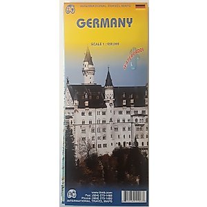 1. Germany Travel Reference Map 1:650,000