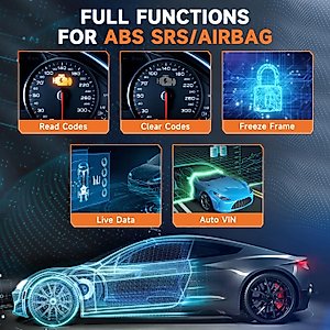 FOXWELL NT630 Plus OBD2 Scanner with ABS Auto Bleed ABS SRS/Airbag OBD2 Car Diagnostic Tool Full ABS/SRS Function, ABS Code Reader with SAS/Oil/EPB/Airbag Light Reset Bidirectional Scan Tool