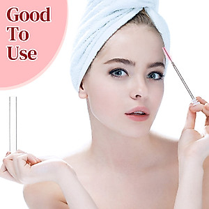 60 Pieces Disposable Mascara Wand Tube Set, 30 Diamond Empty Mascara Tube and 30 Crystal Eyelash Brush Spoolies Makeup Brush Eyebrow Applicator Tool for Lash Exention Supplies (Classic Style)