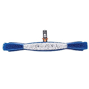 RvSky Garden Supplies Plastic Pool Wall Cleaning Brush with Aluminum Handle Swimming Pool Cleaning Tool Accessories