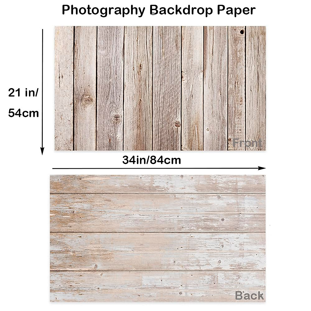 Food Photography Background Set 3pcs 34x21inches/54x84cm Flat Lay Photoshoot Backdrop Double Sided for Photo Studio Product Jewelry Tabletop Blogger Pictures Props, 6 Patterns