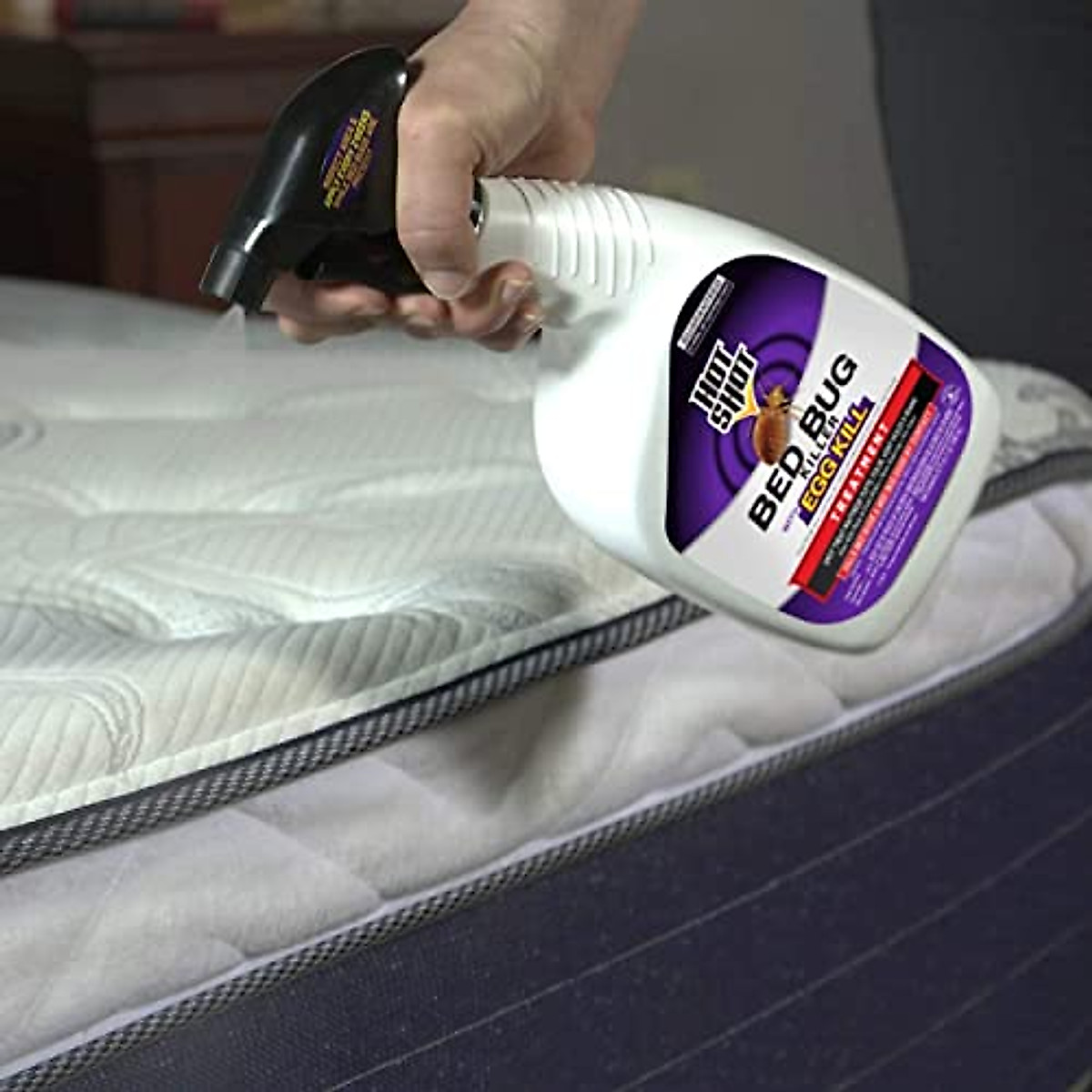 Hot Shot Bed Bug Killer with Egg Kill Treatment, 32 Ounces (Pack of 3)