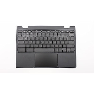 Genuine New Laptop Palmrest Upper Case Cover Top Case with Keyboard and Touchpad for Lenovo Chromebook 100e 5CB0R07036