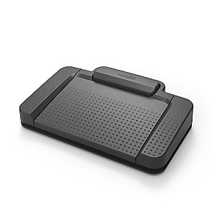 Philips ACC2330 4-Pedal Foot Control for Digital Systems for Professional Dictation with Toe Touch Control