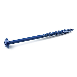 Kreg SML-C250B-50 Blue Kote Pocket Screws, 2 1/2-Inch, Coarse Thread, Maxi-Loc Head (50 Count)