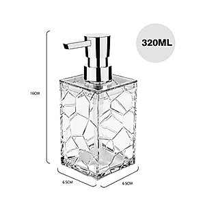 Cracked Glass Effect SOAP Dispenser