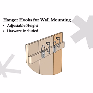 Barn Walls Solid Wood King Size Headboard, Foxy Brown Stain with Smooth Natural Wood Grain Variation, Handcrafted Head Board Wall-Mounted Panels, Rustic Modern Bedroom, Built to Last