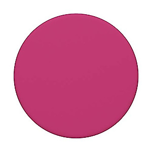 Simple Chic Solid Color Dark Fuchsia Rose Pink PopSockets PopGrip: Swappable Grip for Phones & Tablets