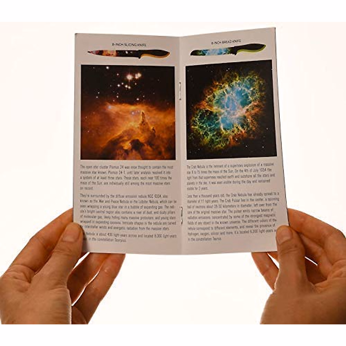 CHEF'S VISION Cosmos Knife Set Bundle With BEHOLD Wall-Mounted Magnetic Holder Silver