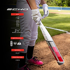Marucci - Echo Alloy -12, 1 1/4 (MFPEA12-31/19) Aluminum Baseball Bat