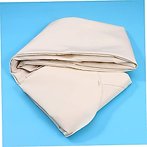 VANZACK 1pc Tarp Tent Travel Beach Umbrella Outdoor Patio Umbrellas Replacement Canopy Replacement Cover Replacement Canopy Beige Garden Umbrella Outdoor Umbrella Table Umbrella Casual