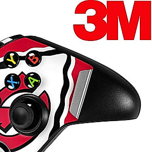 Skinit Decal Gaming Skin compatible with Xbox One S Controller - Officially Licensed NFL Kansas City Chiefs Large Logo Design