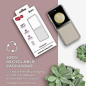 tech21 EvoClear case for Samsung Galaxy Z Flip5 - Impact Protection - Clear