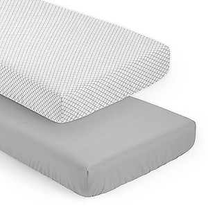 Sweet Jojo Designs Farm Animals Boy or Girl Baby Crib Bedding Set for Infant Nursery Room Grey Red Black and White Gender Neutral Watercolor Farmhouse Lattice Gray Green Barn Horse Cow Sheep Pig