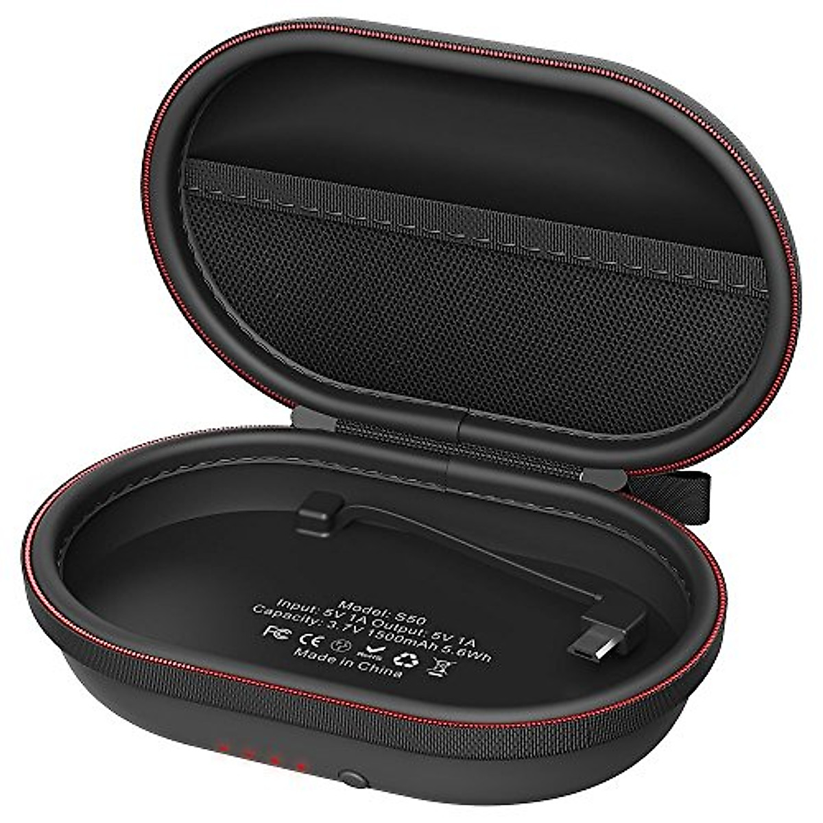 Smatree Charging Case Compatible Only for Powerbeats 2, Powerbeats 3, Bose Soundsport, Jaybird X4/X3 Headphone(Not Fit with Powerbeats Pro, Beats Flex, BeatsX, Powerbeats!)