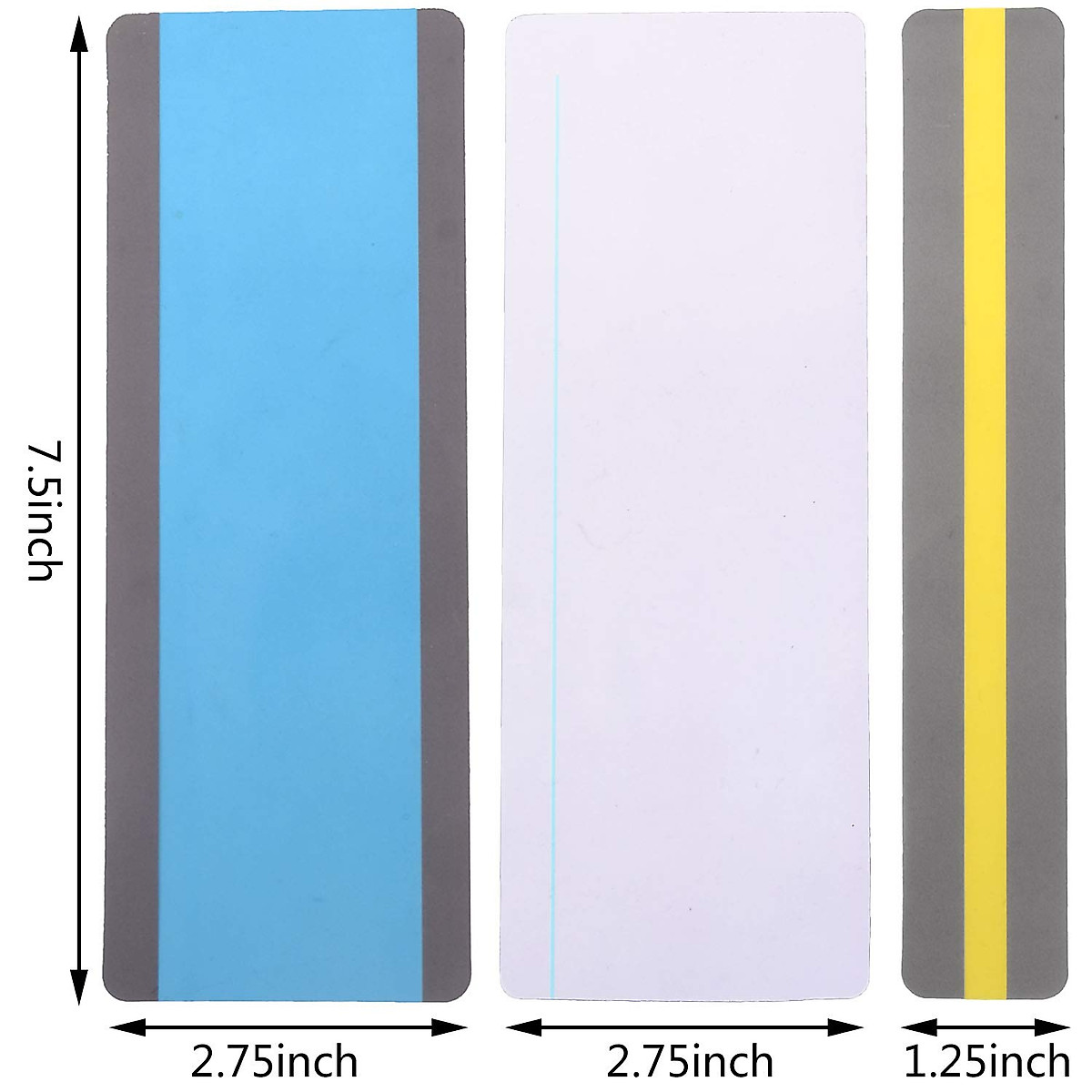 Reading Guide Highlight Strips (32 Pack) Colored Overlays Bookmarks Reading Tracking Rulers for Children, Teachers, and Dyslexics