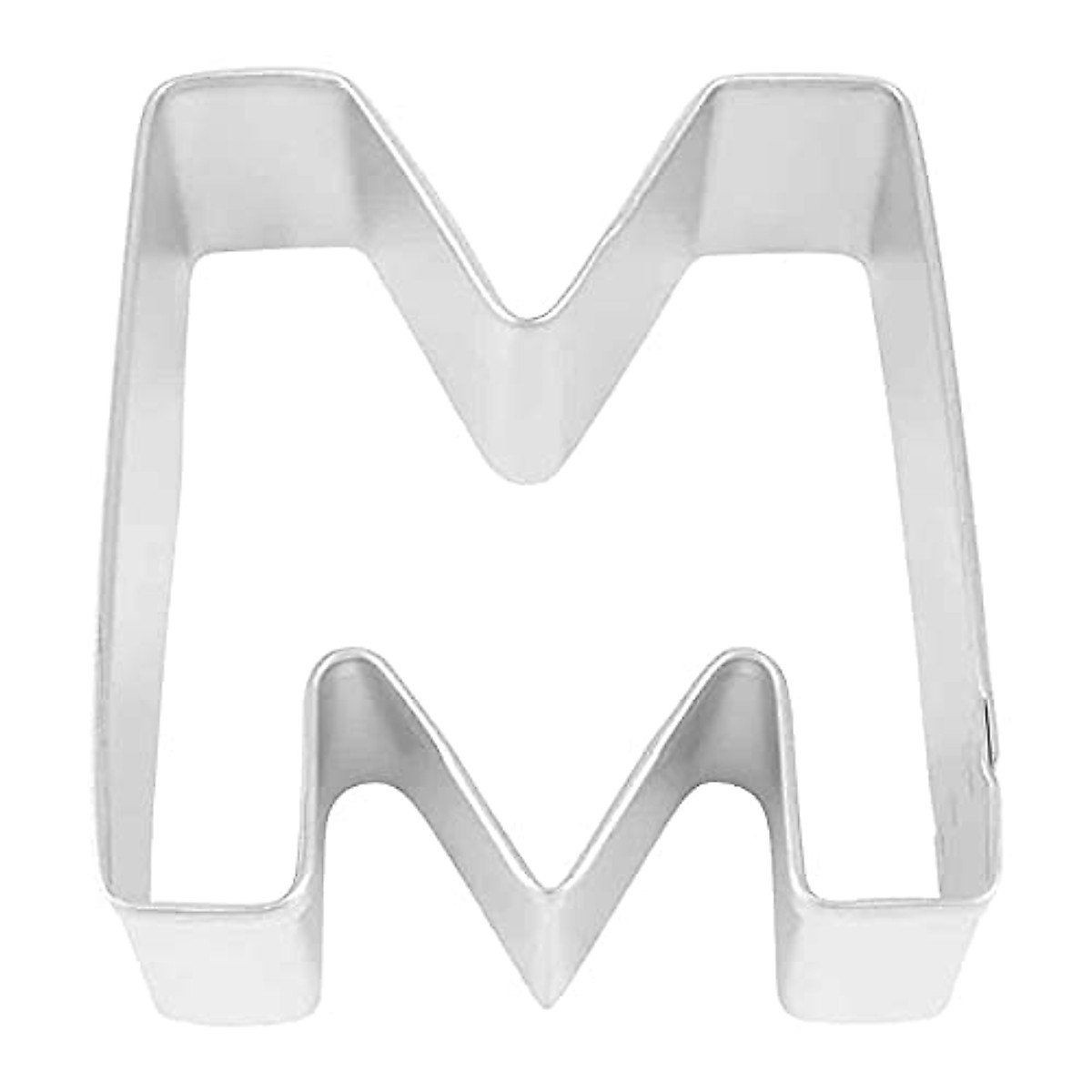 Alphabet Letter M 3 Inch Cookie Cutter from The Cookie Cutter Shop – Tin Plated Steel Cookie Cutter