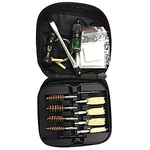 Clenzoil Field and Range Multi-Caliber Pistol Cleaning Kit with .25 oz Solution Gun Oil