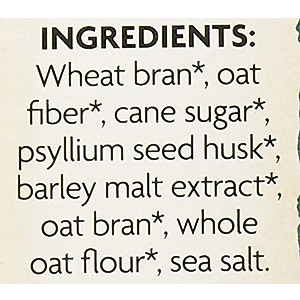 Nature's Path Organic Smart Bran Cereal, 10.6 Ounce, Non-GMO, 17g Fiber, 4g Protein