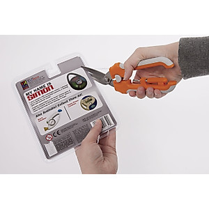 Fiskars Package Opener With Snap-in Screwdriver (158920-1001),Orange