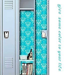 Adjustable Locker Shelf for School, Height and Width Adjustable Locker Organizer, Locker Stand Shelf for Work, Stackable Locker Tools for Gym Lockers, Office, Back to School Essentials, Mint Blue