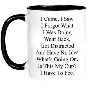 Awnpow Funny Mug for Older People,Senior Citizens Mug,for Senior Women And Men,birthday,mothersday,fathersday,Christmas Mug,11oz Ceramic Coffee Mug/Tea Cup