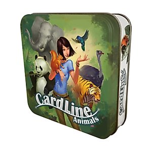Monolith Cardline Animals Card Game | Educational Game | Animal Themed Strategy Game | Fun Family Game for Adults and Kids | Ages 7+ | 2-8 Players | Average Playtime 15 Minutes | Made by Monolith