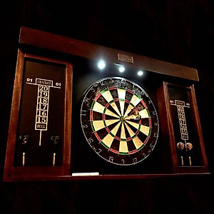 Barrington 40" Dartboard Cabinet With Led Light