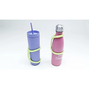 EaZyHold Adaptive Handle for Sports, Tools, Cups and Bottles for Kids, Adults, Veterans, Seniors, Independent Living Accessory for Weak Grip, Stroke, Cerebral Palsy, Arthritis (2 Pack)