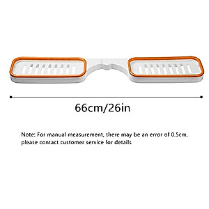 Plastic Baskets for Kitchen Organization and Storage, Hand-Washing Sink,Dual-Purpose Shelf Corner Foldable Wall-Mounted Storage Rack No Drilling Storage Rack Beside