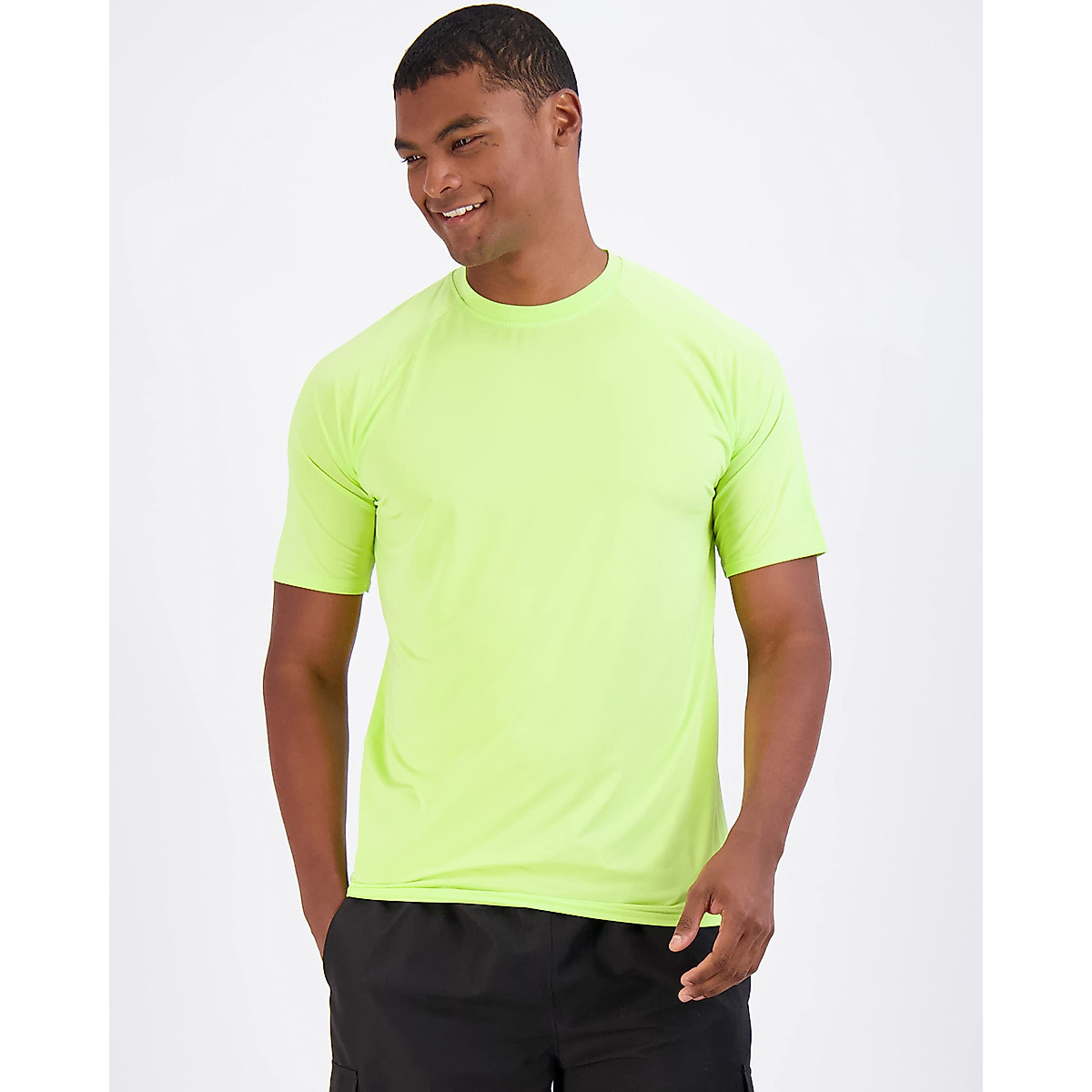 4 Pack Rash Guard for Men Swim Shirts Mens Short Sleeve Sun Shirt SPF Uv Protection Swimming Rashguard Water Swimwear Pool UPF 50