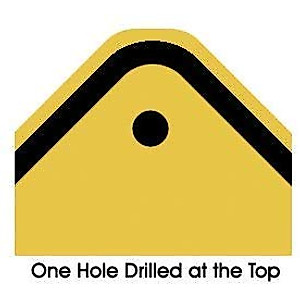 CROSSWALKS Bear Silhouette Crossing 12" X 12" Aluminum Sign (X210)