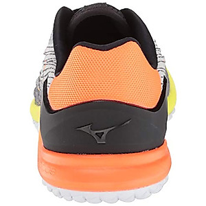 Mizuno mens Tf-01 Cross Trainer, Grey-orange, 14 US