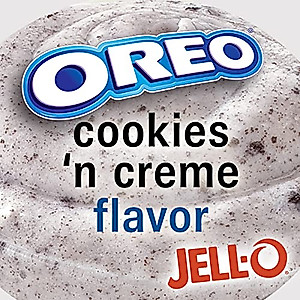 Jell-O Instant Pudding & Pie Filling, Cookie and Cream, 4.2 oz