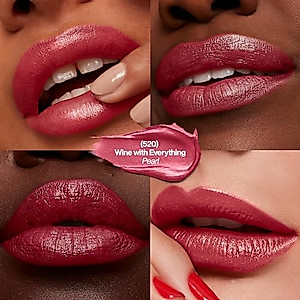 Revlon Super Lustrous Lipstick, Creamy Formula For Soft, Fuller-Looking Lips, Moisturized Feel, 520 Wine With Everything, 0.15 oz