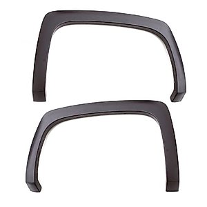 Lund SX110S Elite Series Black Sport Style Standard Fender Flare - 4 Piece