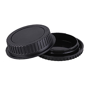 Rear Lens Cap Cover Compatible with All Canon EOS EF EF-S Camera Lens,EOS Rebel T7 T6 T5 90D 80D 77D 70D 60D 5Ds 1DX 5D 7D / 6D Mark II III 200D Rebel SL3 SL2 T8i T7i T6i T6S T4i T5i T5 T3