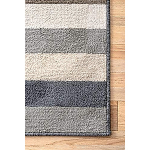 nuLOOM Manor Bengal Striped Area Rug, 5' x 8', Beige