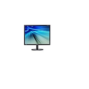 18.5 Samsung WideScreen 1366x768 DVI VGA w/ Speakers LCD LED Monitor Black S19B420M