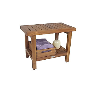 AquaTeak The Original Moa Teak Small Storage Tray