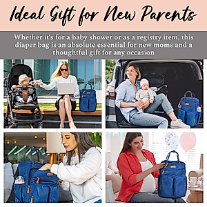 Baby n Tots | Sport Travel Diaper Bag Backpack | Multifunctional Completely Waterproof | Baby Registry Gift