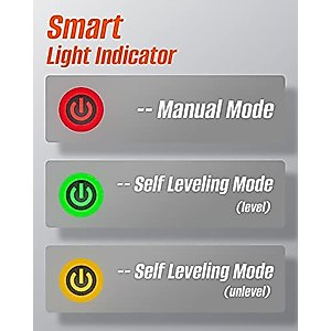 50 ft. Red Self-Leveling Cross Line Laser Level with Mode Lock for Indoor Use - Protective Carrying Pouch & Batteries Included