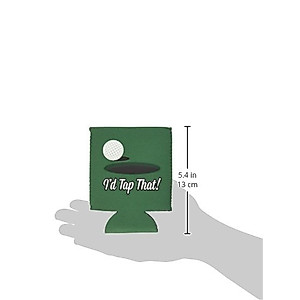 I'd Tap That Collapsible Can Coolie (1, Hunter Green)