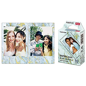 Fujifilm Instax Mini Blue Marble Film - 10 Exposures