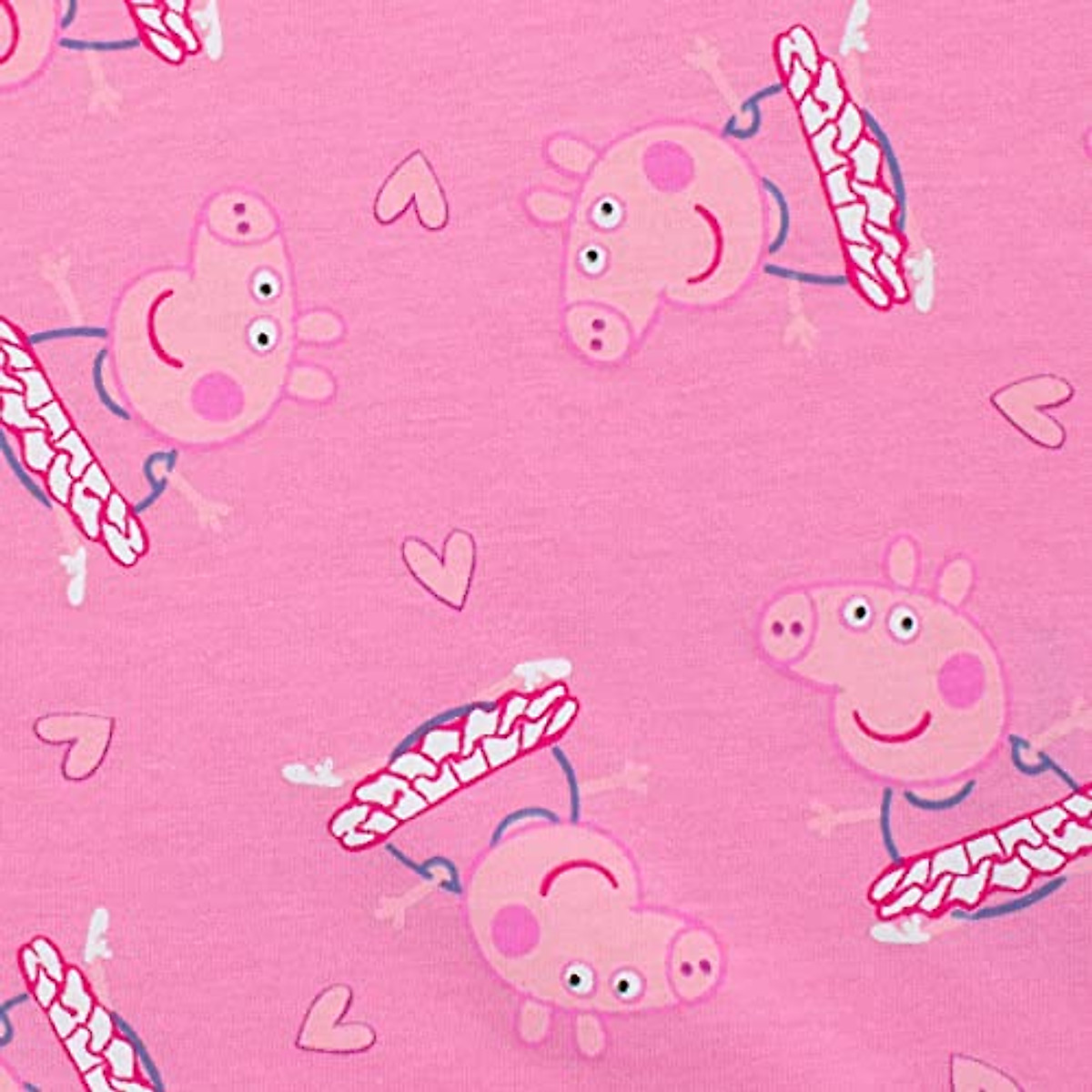 Peppa Pig Girls Pinafore Dress and Top Set Multicolored 5