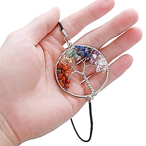 cobee Elastic Bookmark, 2PCS Tree of Life Elastic Bookmarks Crystal Bookmark Antique Beading Bookmarks Book Markers for Women Chakra Healing Bookmark for Any Books Diary Travel Journals
